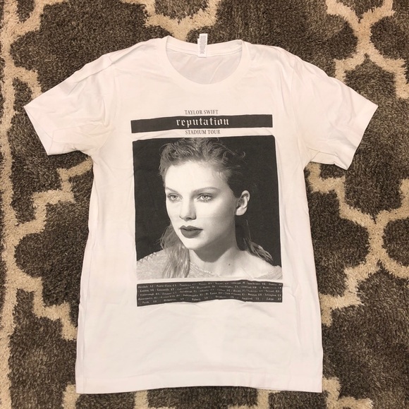 Tops | Taylor Swift Reputation Tour Tshirt | Poshmark